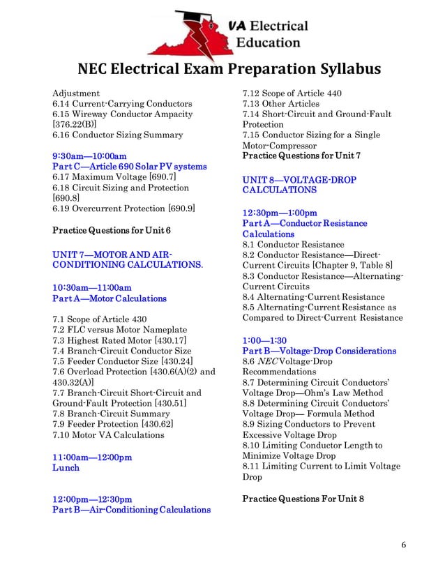 Exam Preparation Syllabus | DOCX