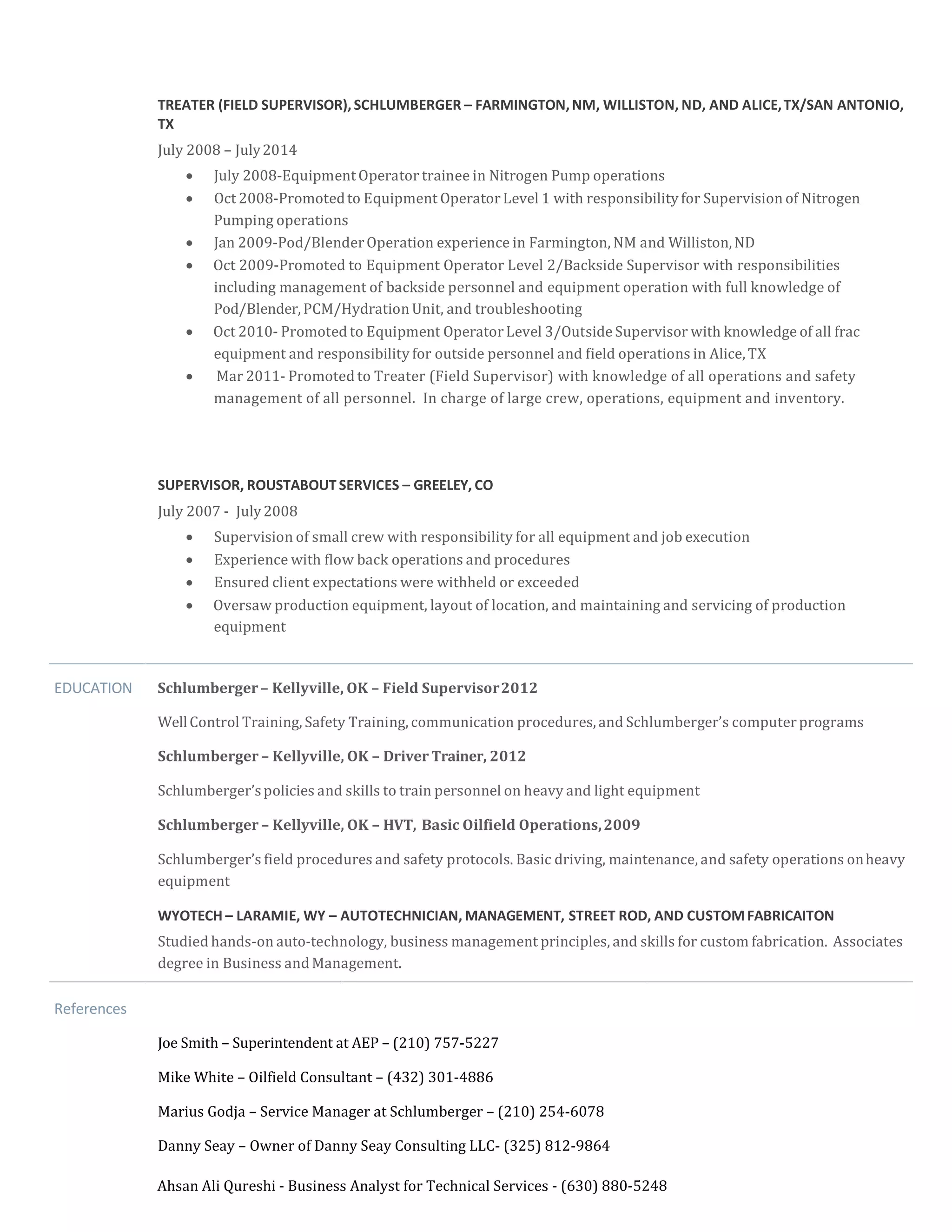 Seth Miller Resume | PDF