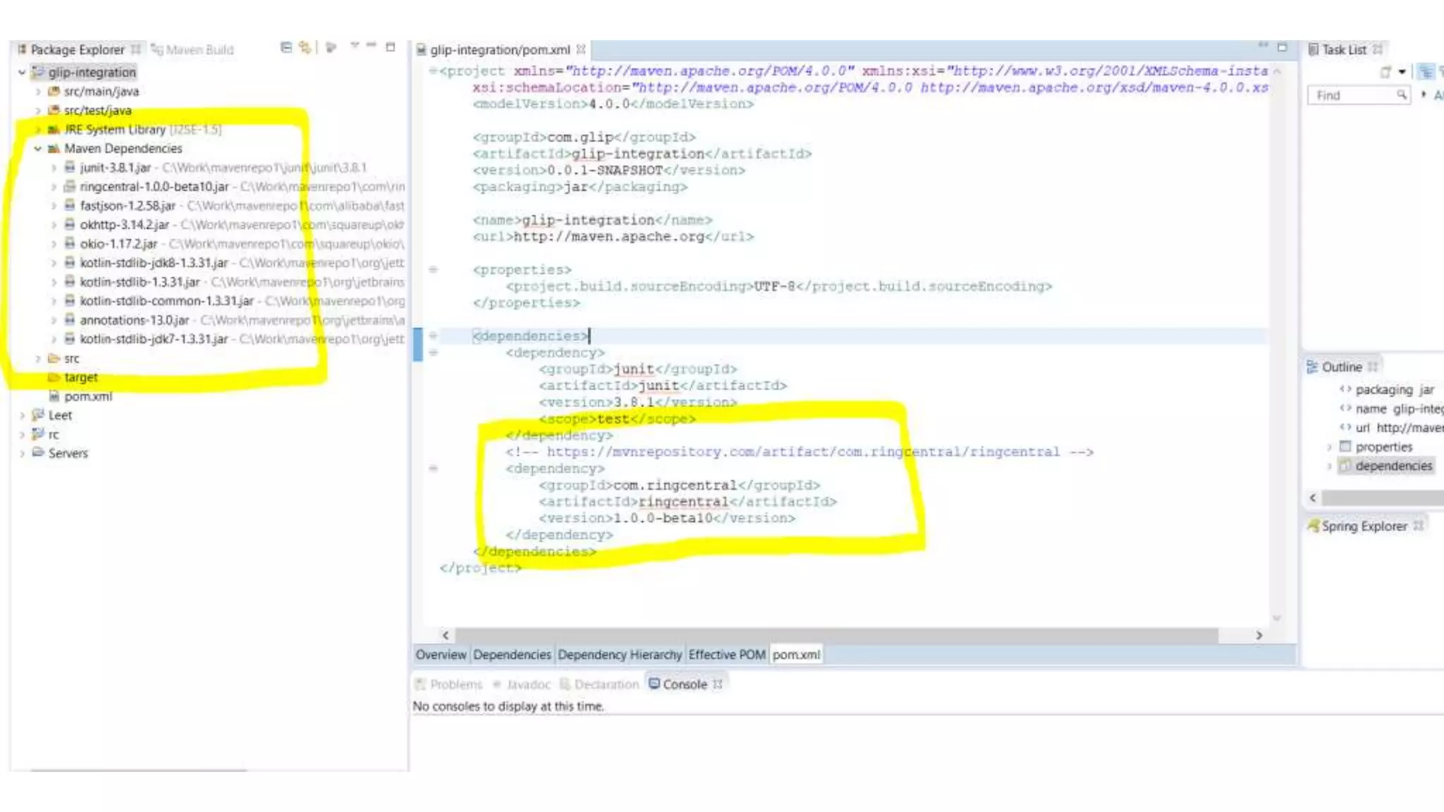 Glip team integration with ring central | PPTX