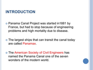 panama canal vikram singh | PPT