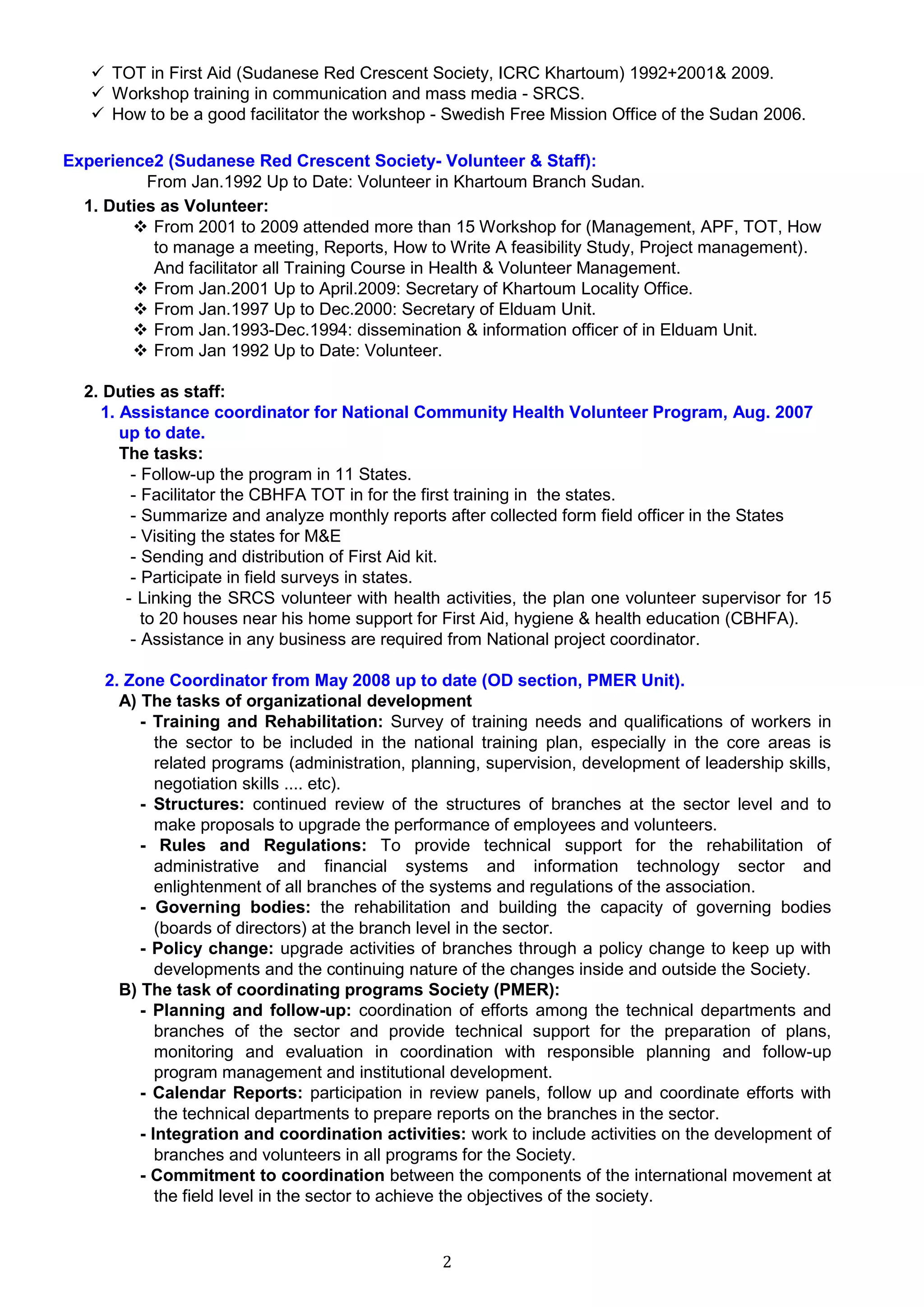 Osama C.V last update | PDF