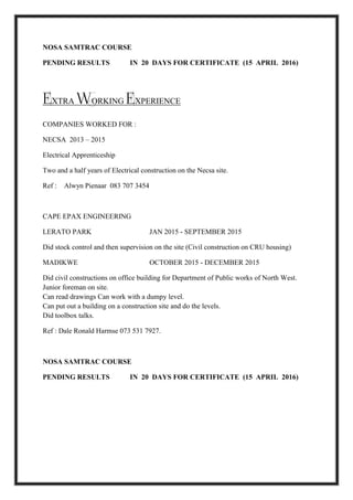 Dale CV | PDF