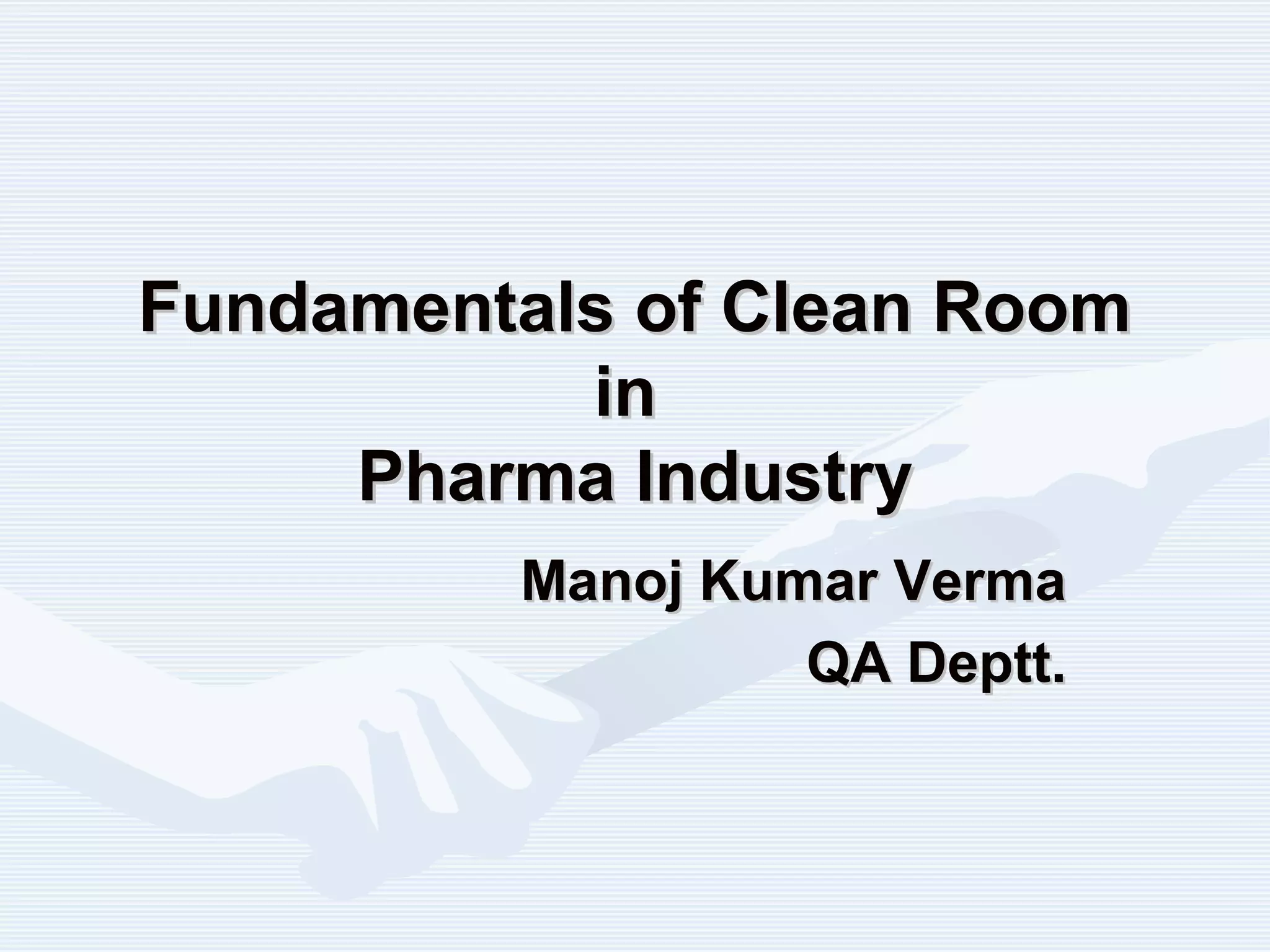 Clean Room_Presentation | PPT