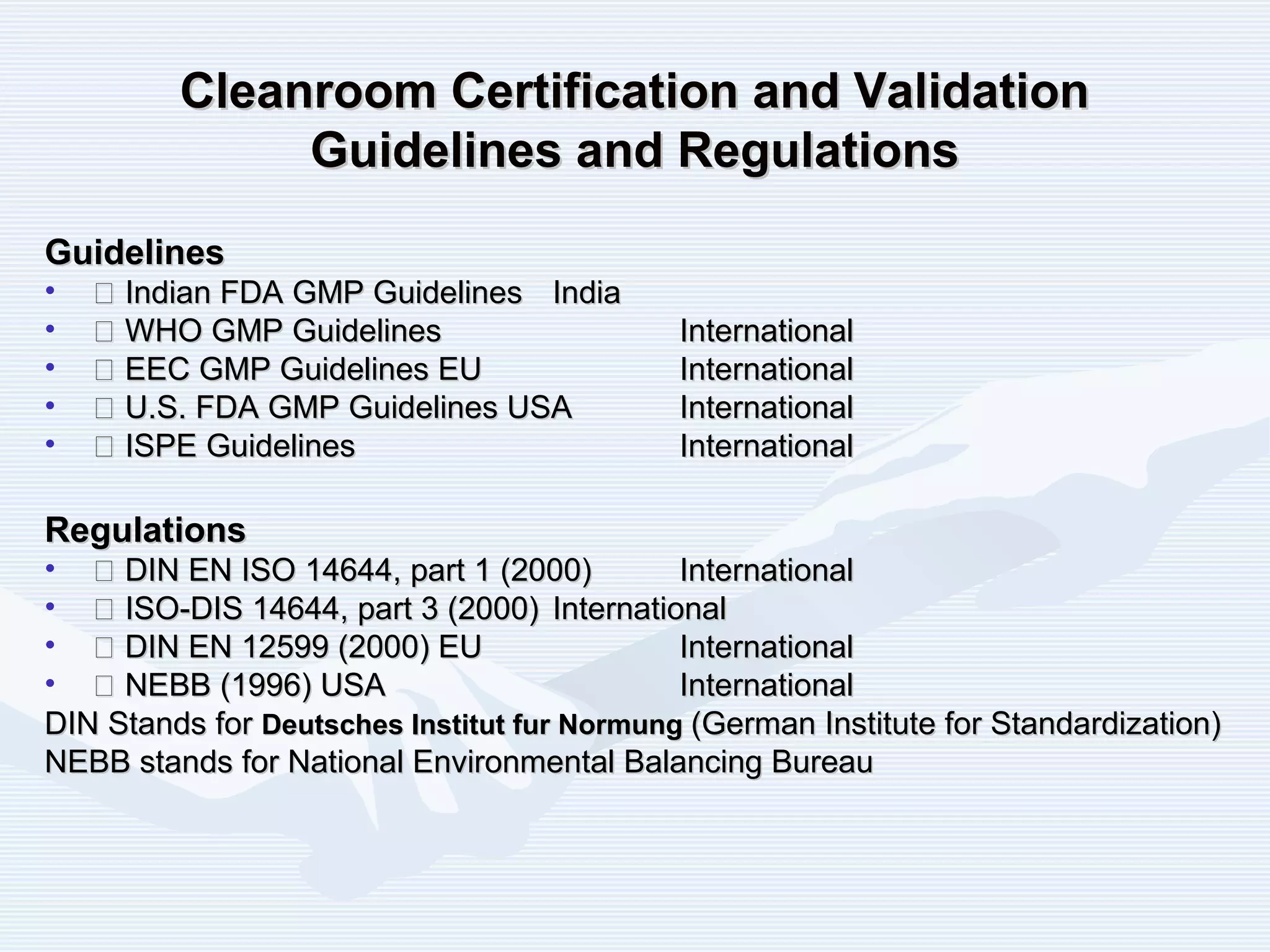 Clean Room_Presentation | PPT