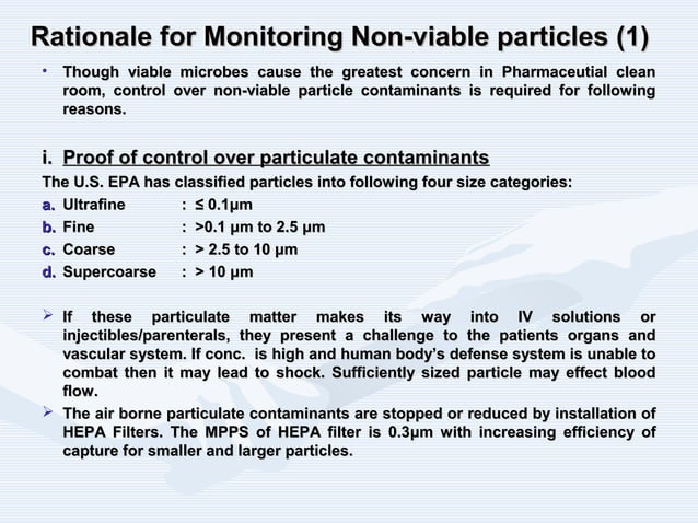 Clean Room_Presentation | PPT | Indoor Environmental Quality | Home ...