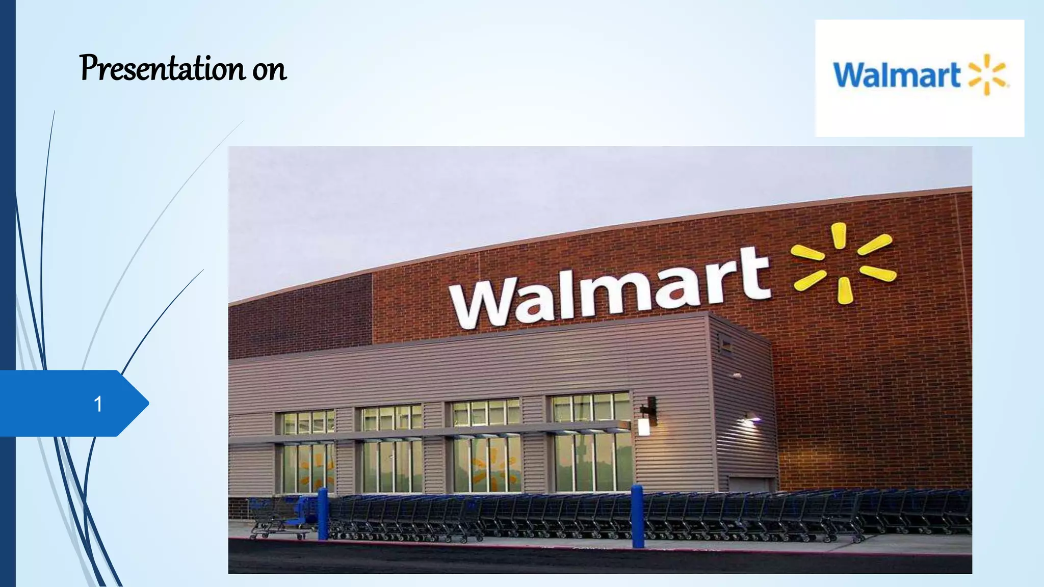 Presentation on Walmart | PPTX
