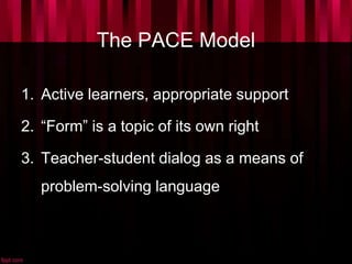 EFL Teaching Methods_PACE Model | PPTX | Education