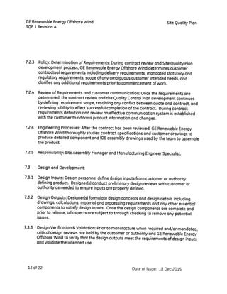 Site Quality Plan signed scaned | PDF