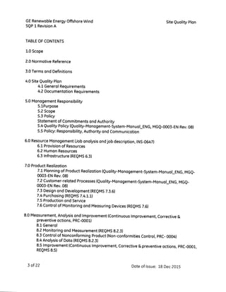 Site Quality Plan signed scaned | PDF