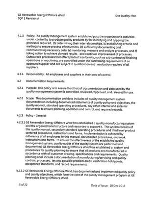 Site Quality Plan signed scaned | PDF