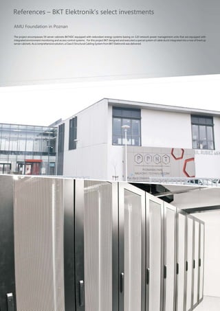 bkt elektronik the company and our references | PDF