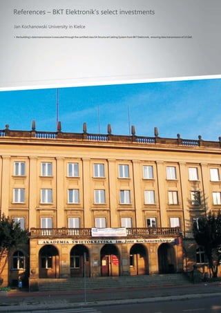 bkt elektronik the company and our references | PDF