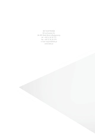 bkt elektronik the company and our references | PDF
