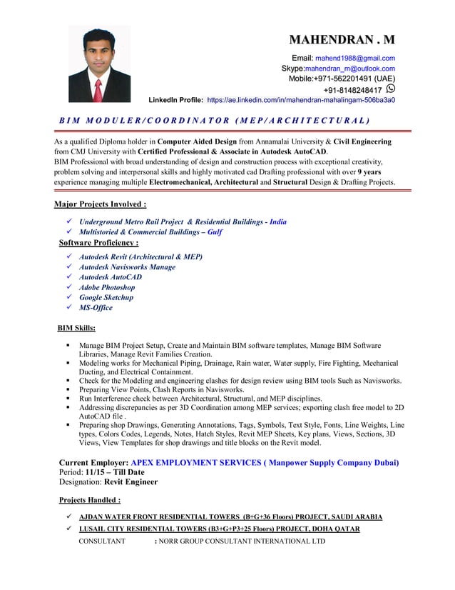 Mahendran CV | PDF | Civil Engineering Industry | Industries