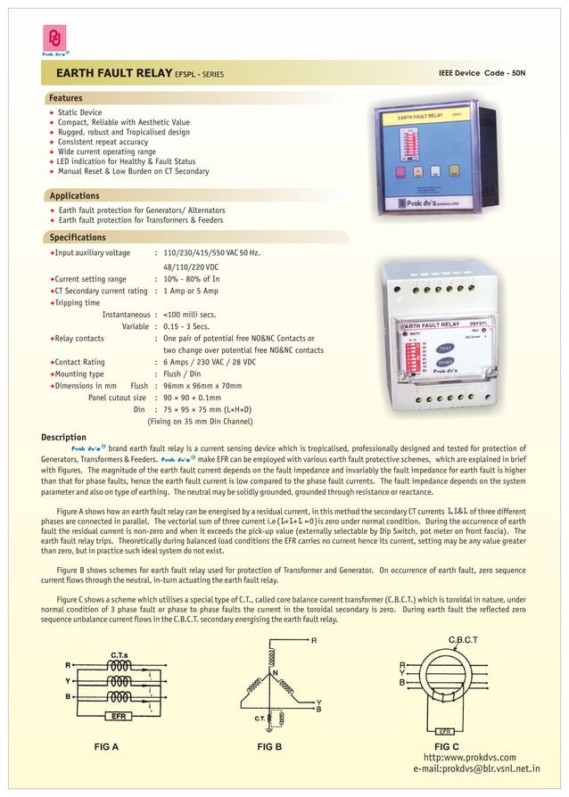 earth falult realy | earth falult realys | | PDF