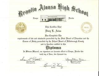 Alonso High School | PDF | Professional School | Postgraduate Education