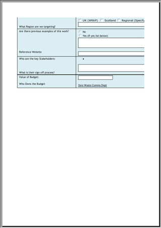 Internal Communications Brief Form 2_HWU | PDF