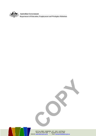 TRA outcome letter | PDF