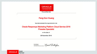 Oracle Partner Certification | PPT