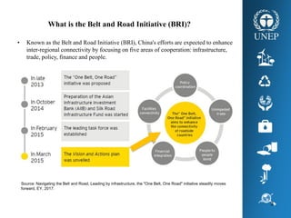Sustainable Development and the Belt Road Initiative | PDF