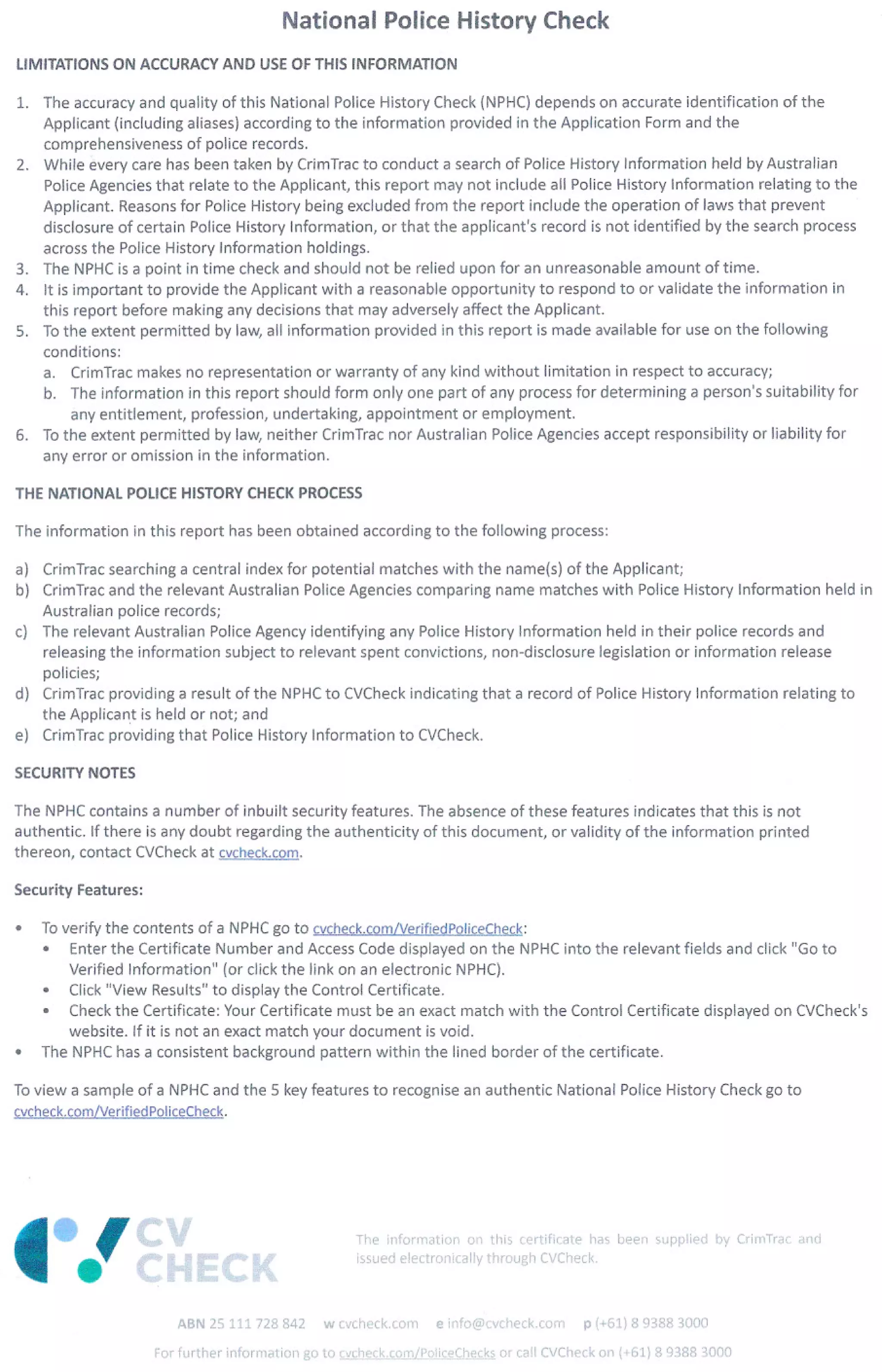 police check and real estate licence | PDF