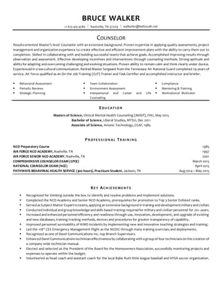 Bruce Walker Resume June 2015 | DOCX