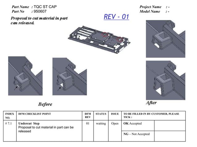 DFM & M-Flow Report-TQC ST Cap | PPTX