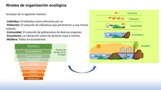 2 Ecosistema Interacción elementos biológicos factores ambientales y ...