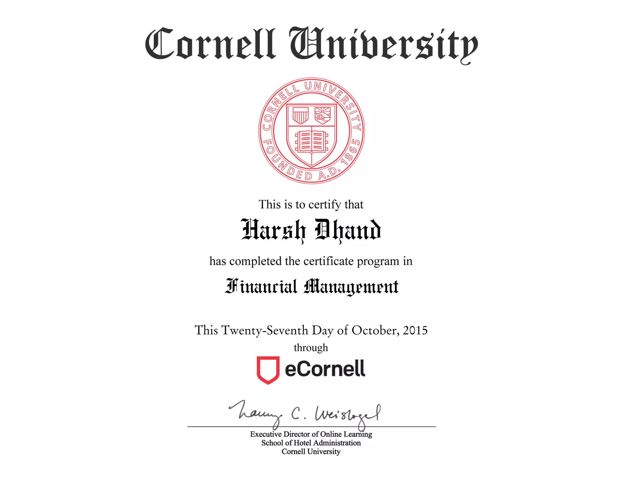 CertificateReport | PPT