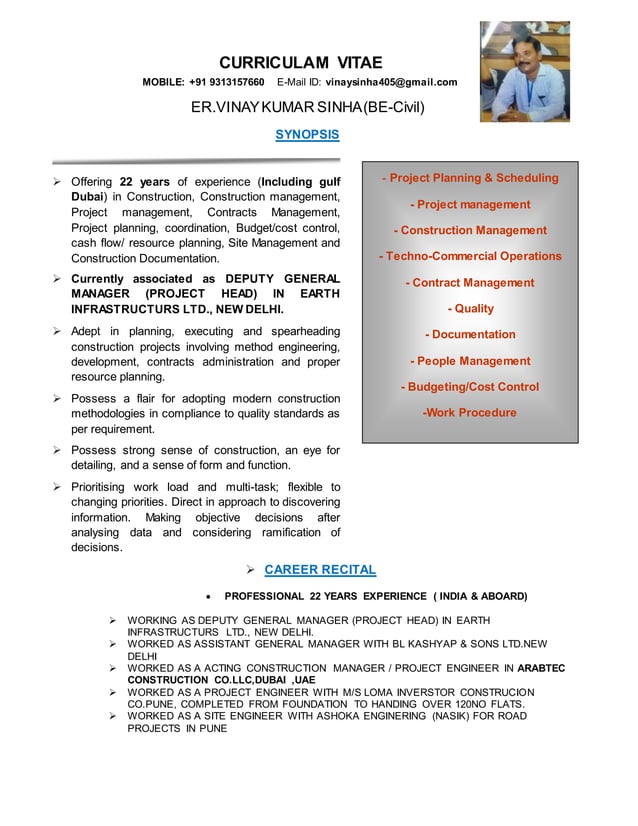 Vinay Sinha Updated Resume (1) | DOCX