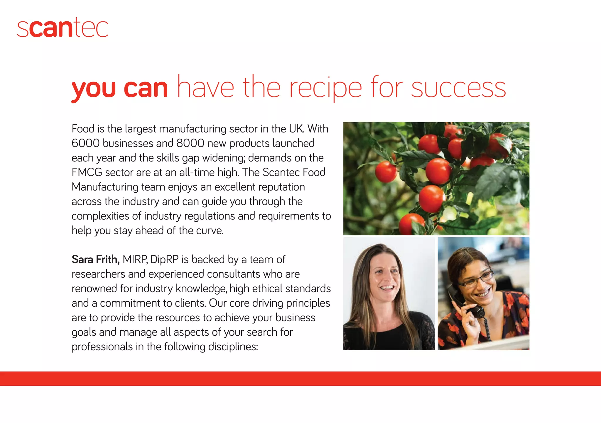 Scantec FMCG Brochure | PPT