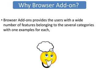 Browser add-ons | PPT