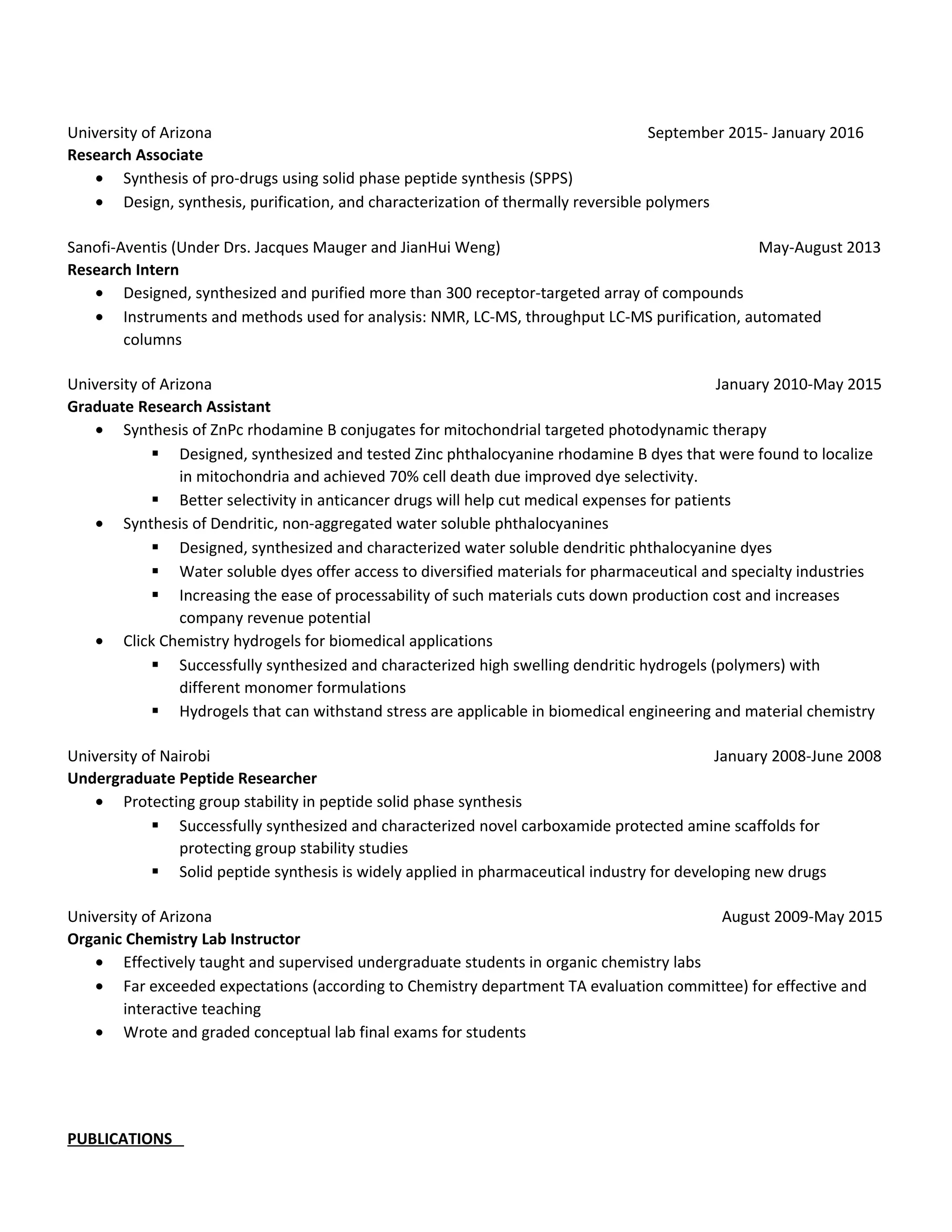 Dominic Muli Resume | DOC