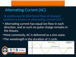 Electrotherapy for Physiotherapy students | PPT