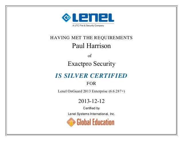 Silver_Certificate LENEL