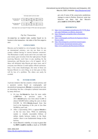 Minning of Bitcoin Technology | PDF