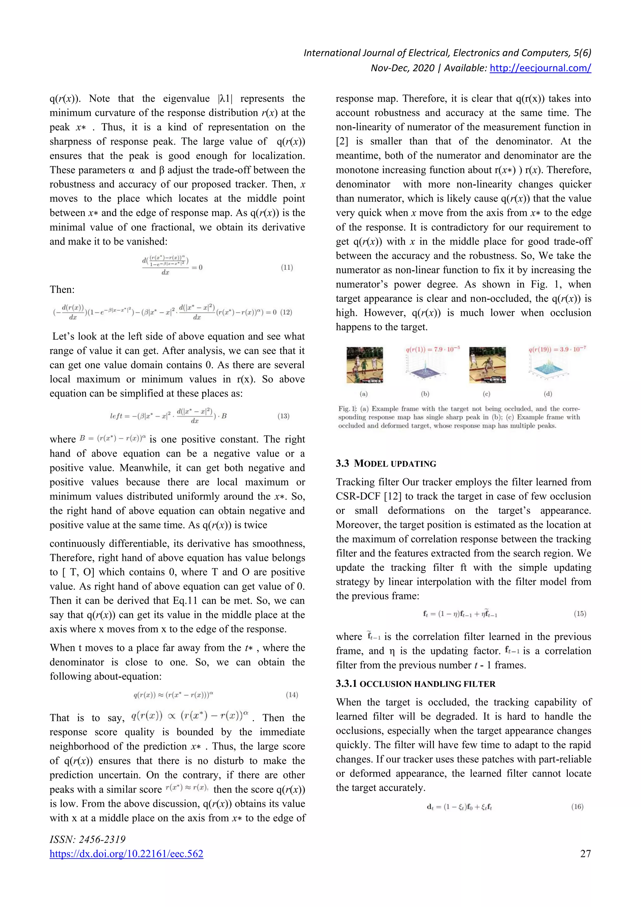 EffectiveOcclusion Handling for Fast Correlation Filter-based Trackers | PDF | Web Development ...