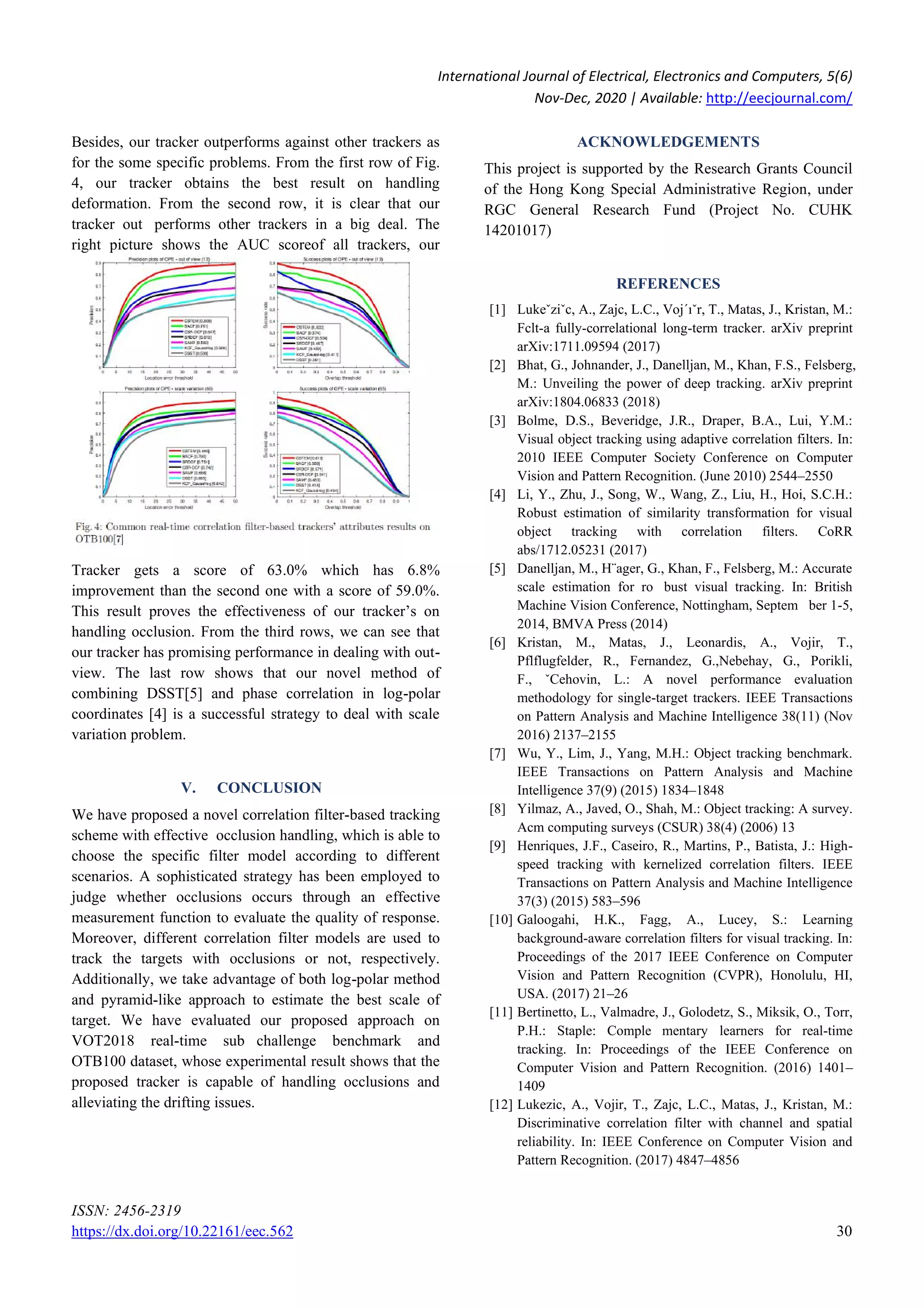EffectiveOcclusion Handling for Fast Correlation Filter-based Trackers | PDF | Web Development ...