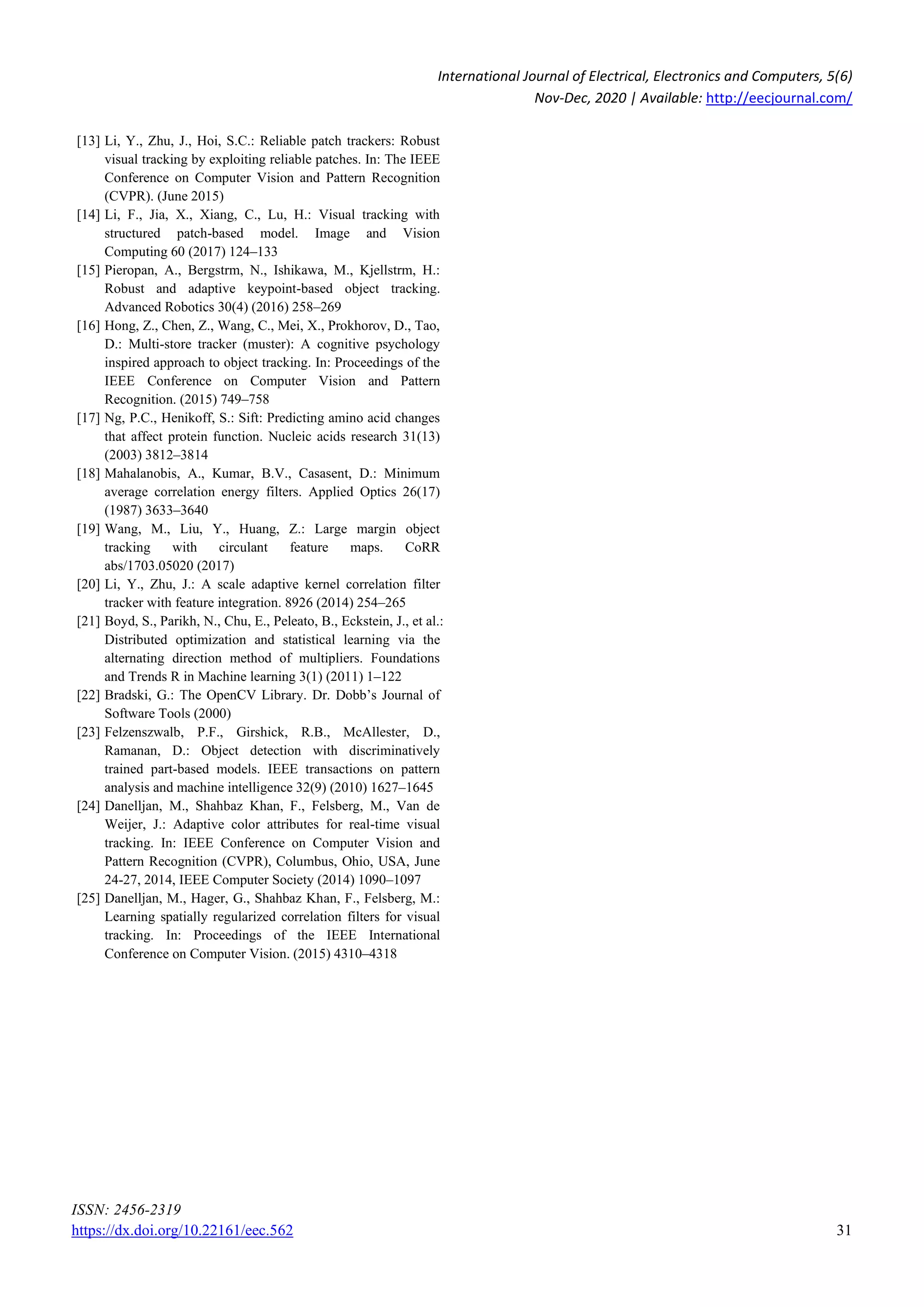 EffectiveOcclusion Handling for Fast Correlation Filter-based Trackers | PDF