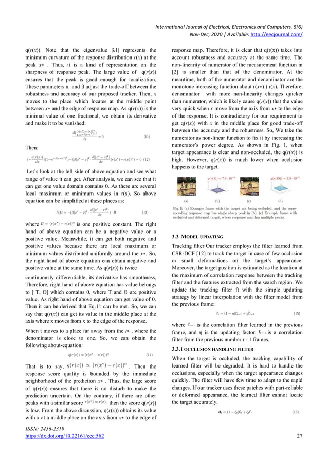 EffectiveOcclusion Handling for Fast Correlation Filter-based Trackers | PDF | Web Development ...