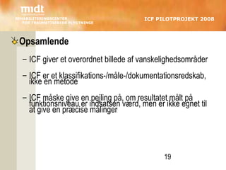 ICF Oplæg 10.11.2008
