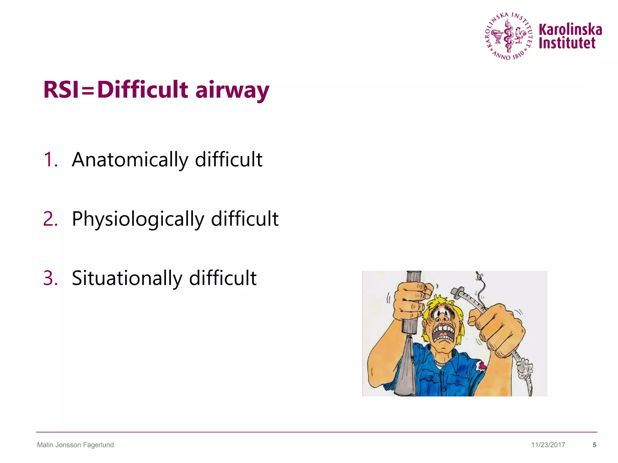 How to relax before and after an RSI intubation | PPTX