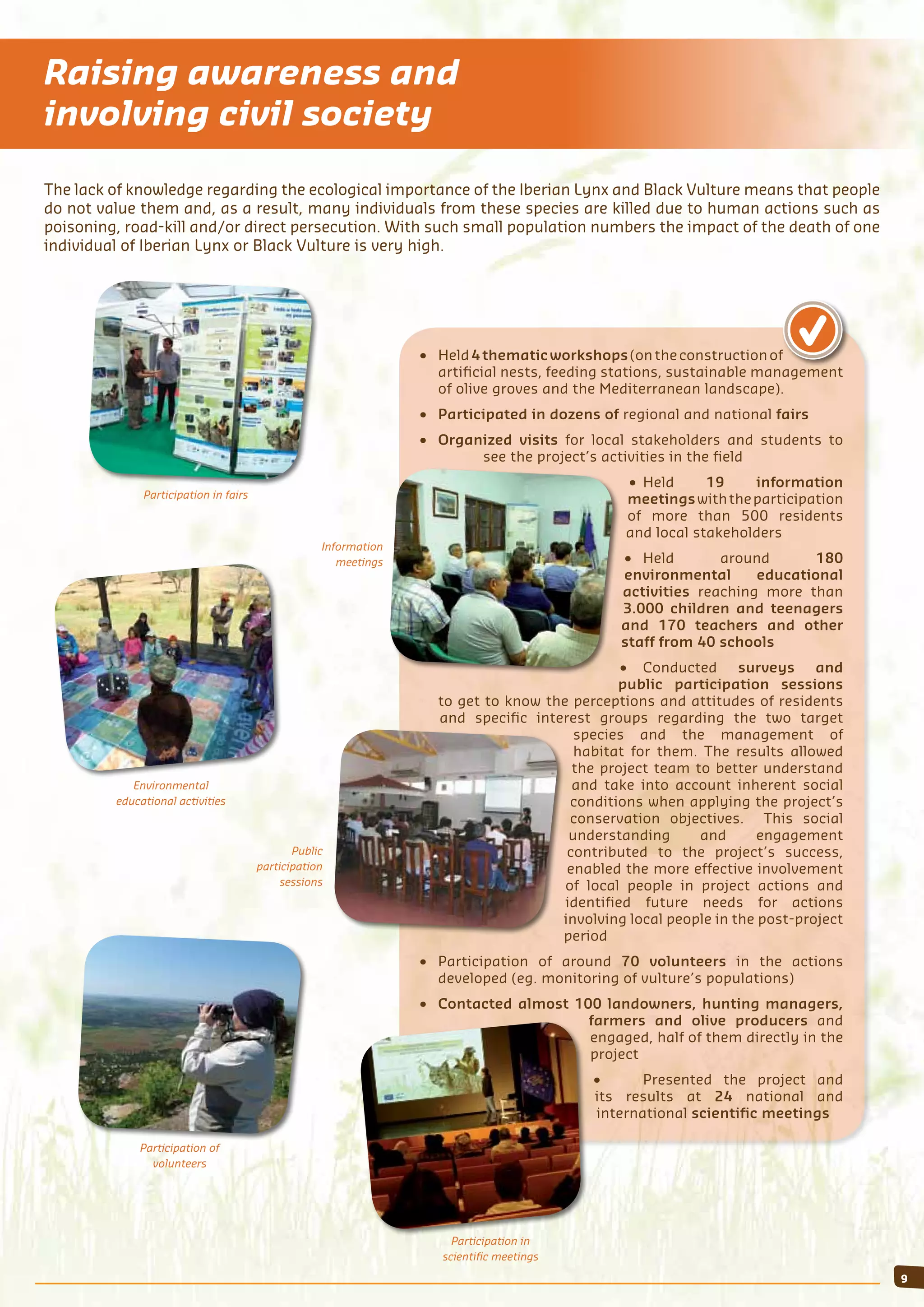 Layman's Report - LIFE Habitat Lince Abutre | PDF