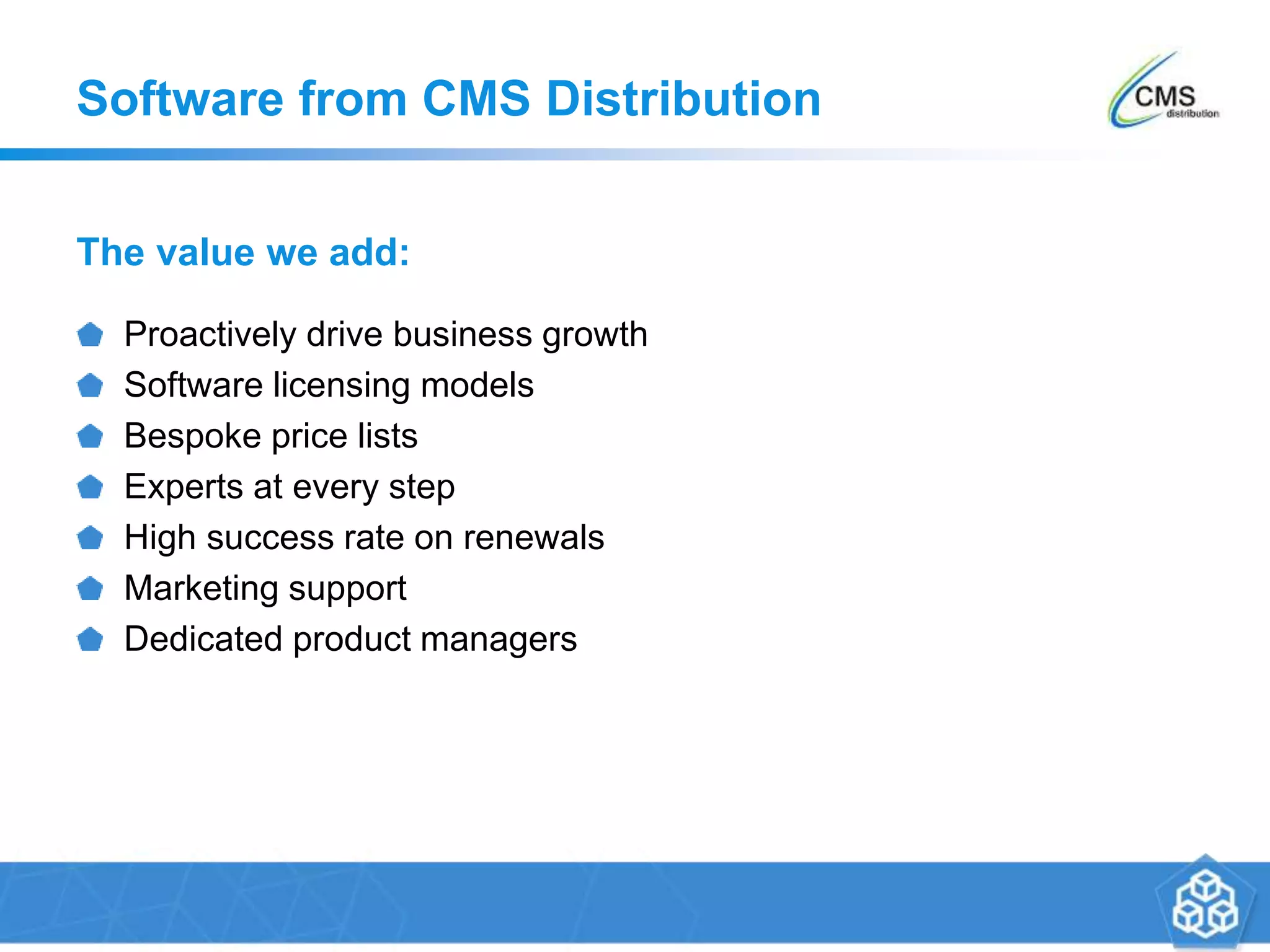CMS Corporate presentation | PPTX