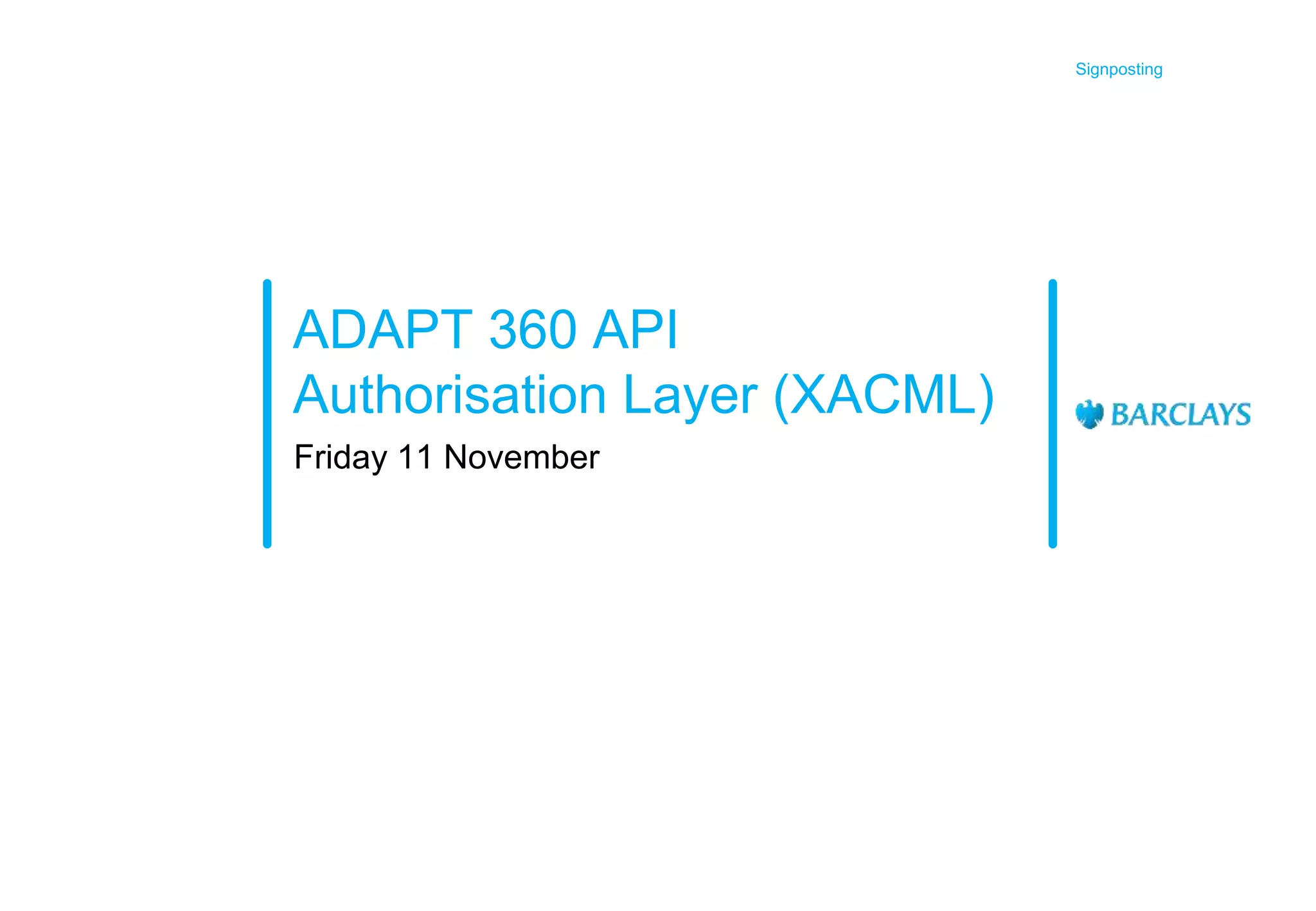 Presentation AuthZForce | PPT