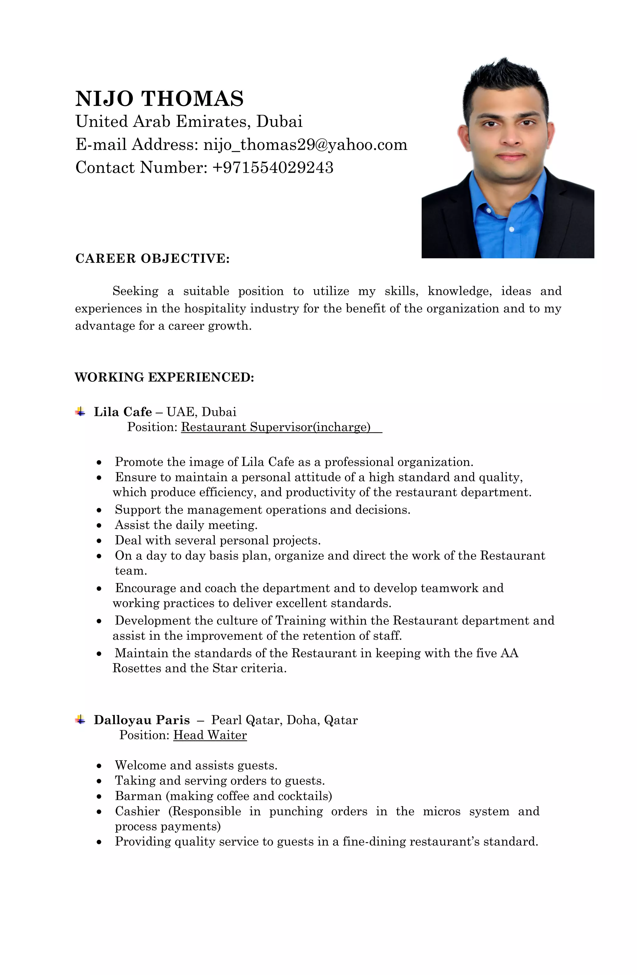 resume 2015 (2) | PDF