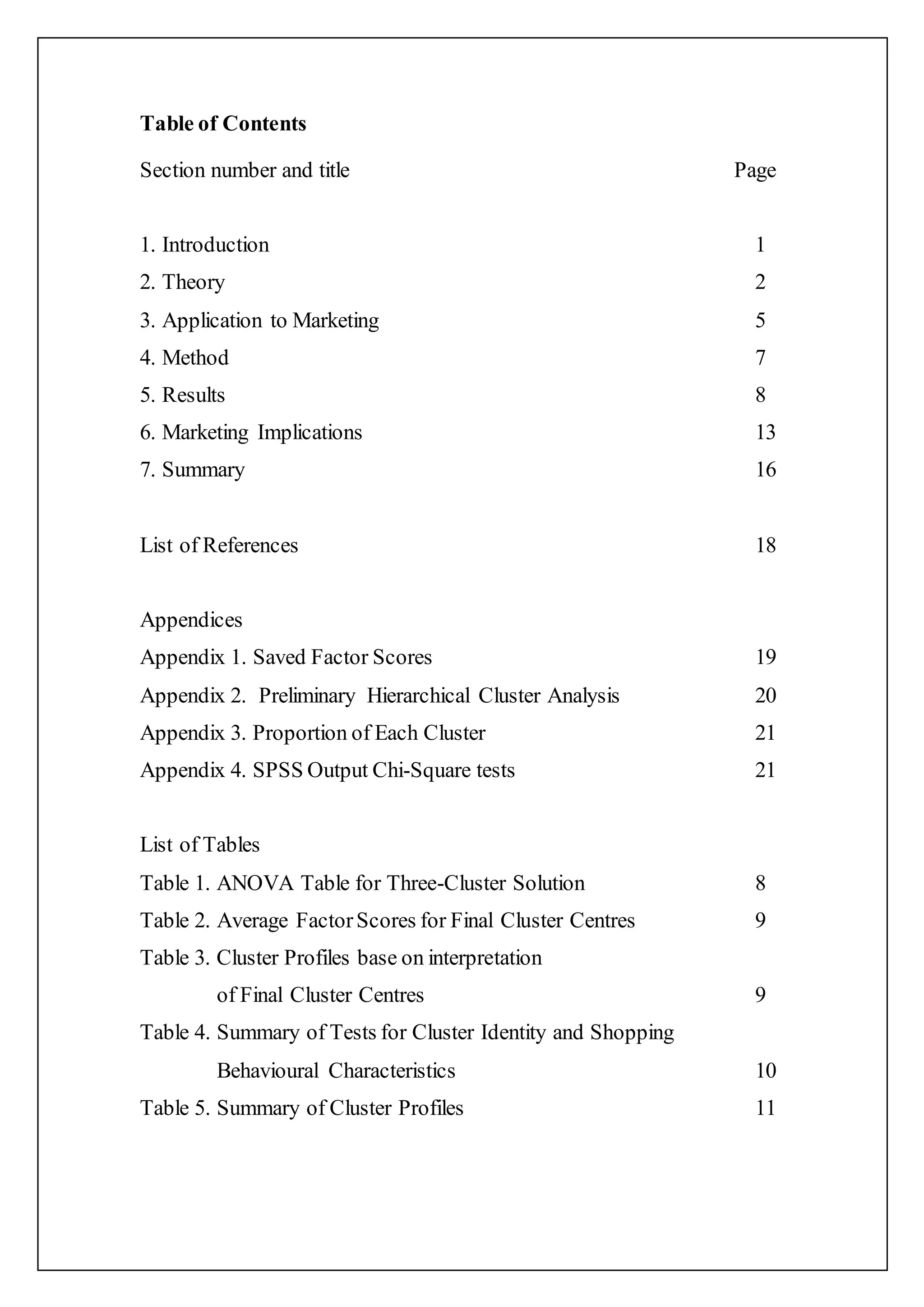 Cluster Analysis Assignment 2013-2014(2) | DOCX | Physics | Science