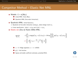 Boosted Tree-based Multinomial Logit Model for Aggregated Market Data | PDF