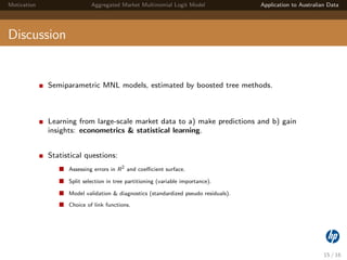 Boosted Tree-based Multinomial Logit Model for Aggregated Market Data | PDF