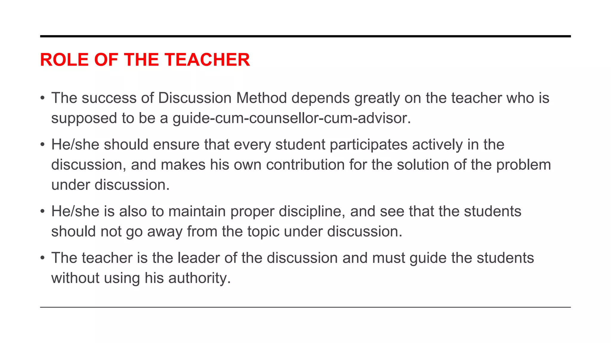 DISCUSSION BASED LEARNING | PPTX